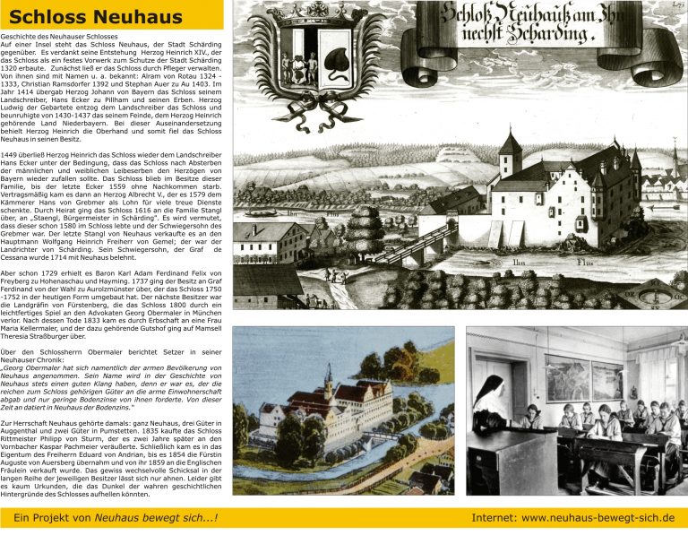 Geschichte - Herzlich Willkommen in der Gemeinde Neuhaus a.Inn